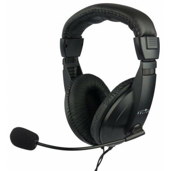Гарнитура Oklick HS-M137V чёрный, проводная, 3.5 мм