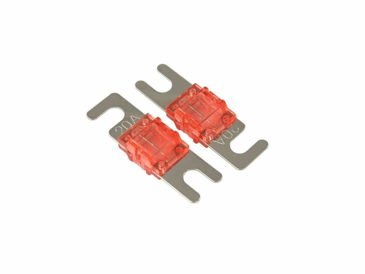 Предохранители AurA FML-N020, для автомобилей, Mini ANL, никель, 20 A, блистер, 2 шт