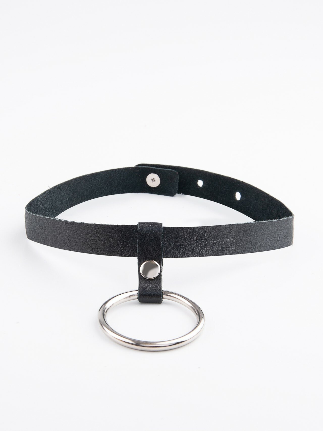 Ошейник эротический для женщин из натуральной кожи с стиле BDSM, Fire Horse