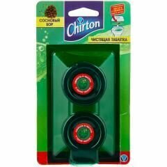 Chirton Чистящая таблетка для унитаза "Сосновый бор", 2х50гр
