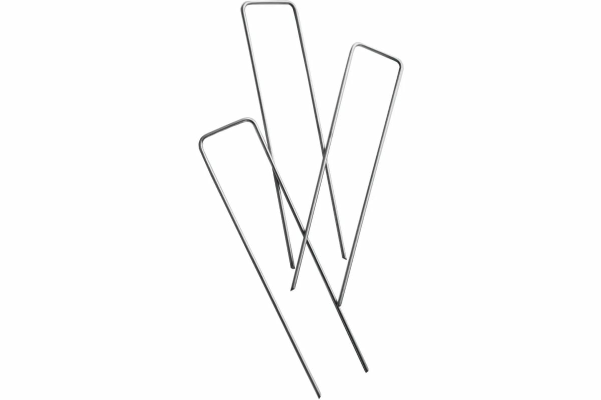 ООО кзнм Набор колышек для спанбонда 30x140 мм, 20 шт, код 530140 для фиксации полотна