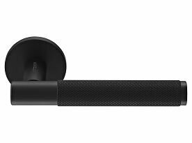 Ручка дверная Morelli MH-57-R6T BL черный, ручка для двери комплект, фурнитура