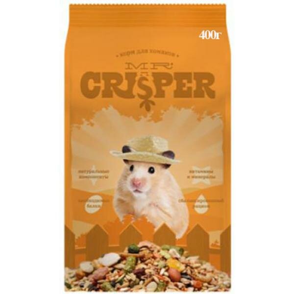 MR.Crisper Корм для хомяков, 400г 0.4 кг