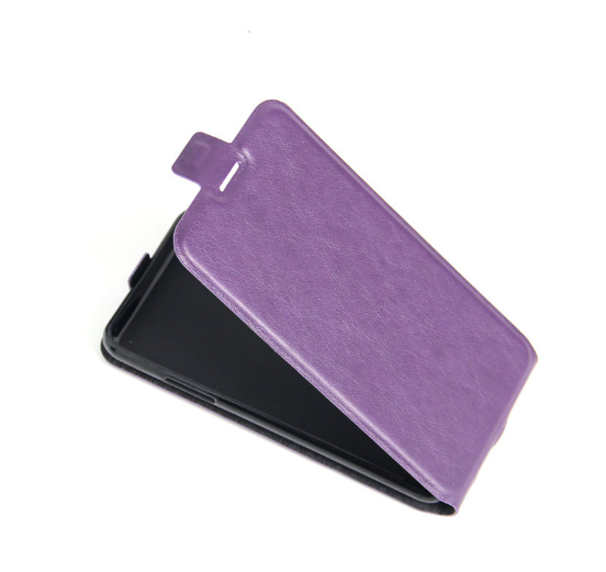 Чехол-флип MyPads для LG X Power K220DS 5.3 вертикальный откидной фиолетовый