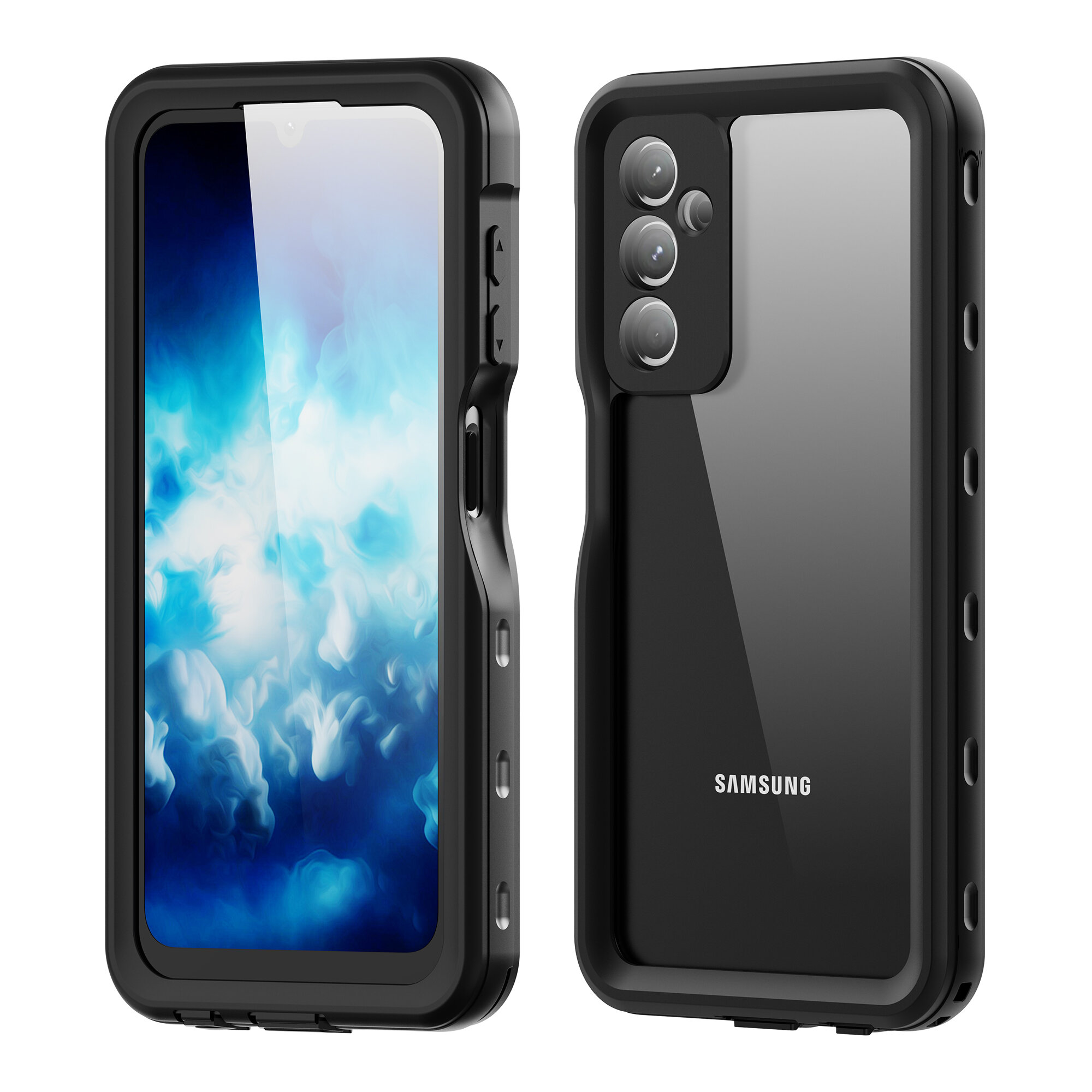 Водонепроницаемый и ударопрочный чехол Redpepper для Samsung Galaxy A24, черный