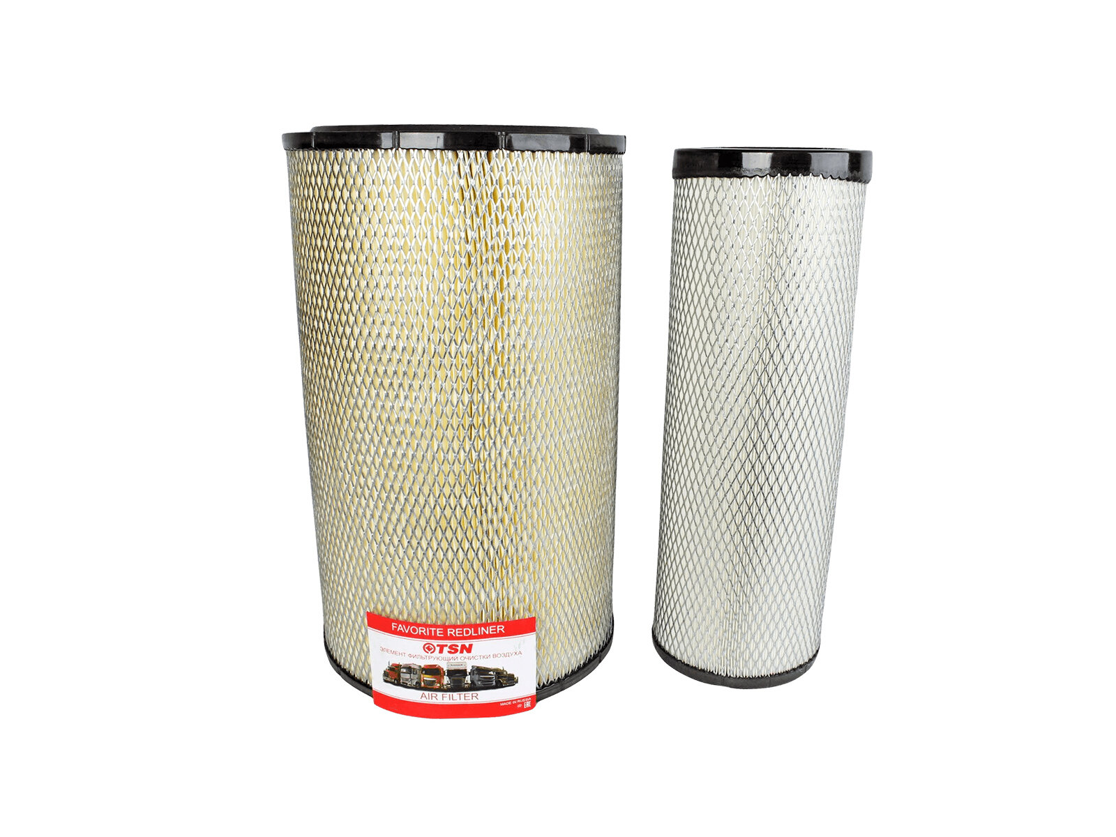 Элемент фильтрующий КАМАЗ-ЕВРО-3 воздушный 2 штуки комплект TSN
