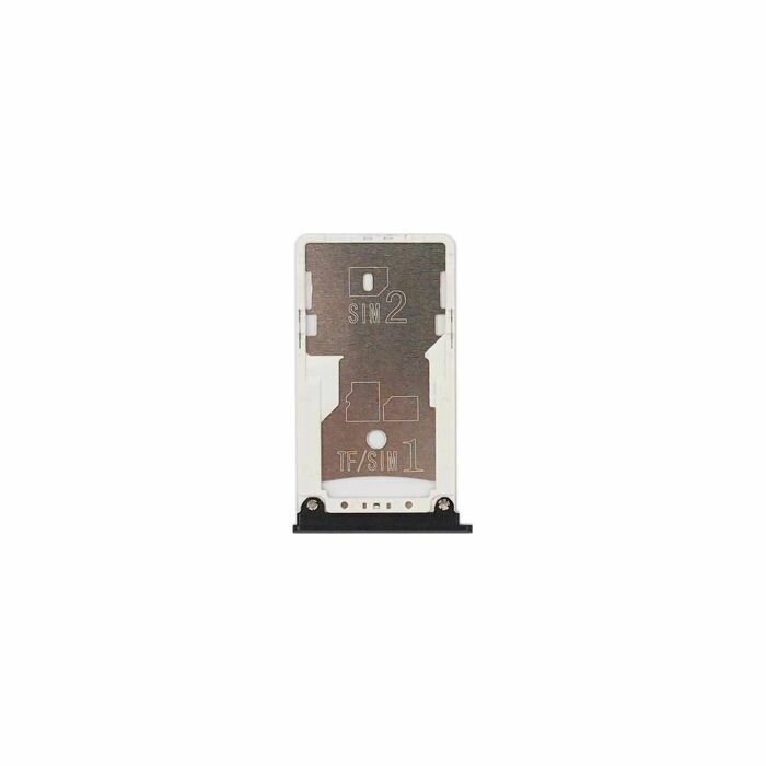 Держатель SIM для Xiaomi Mi Max 2 (MDE40) черный card holder адаптер переходник лоток слот для SIM-карты