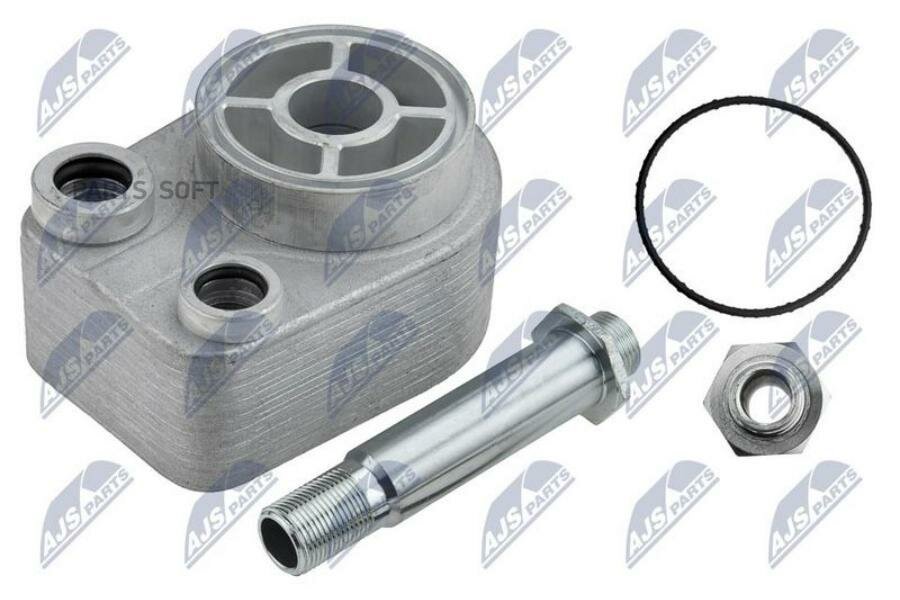 CCLRE001 NTY Теплообменник масляного фильтра Рено Kangoo 2, Duster 1.5 dCi K9K с прокладками