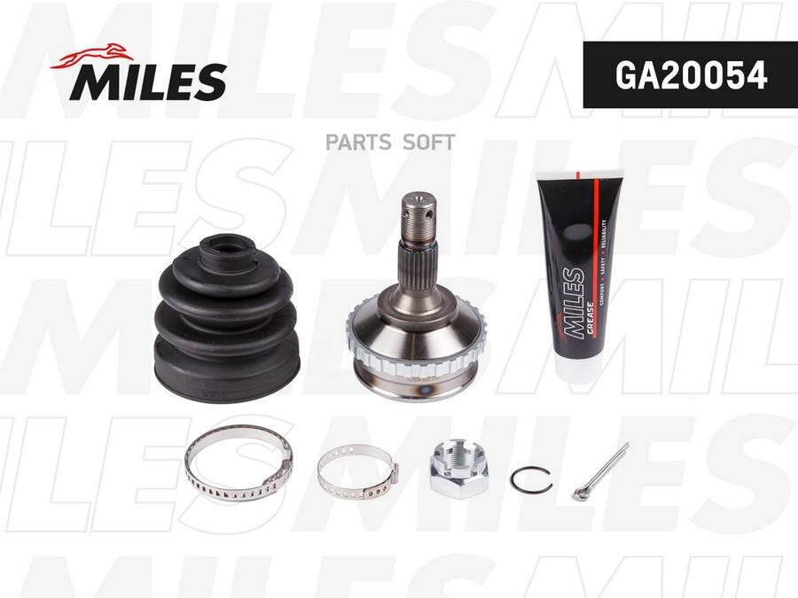 GA20054 MILES ШРУС CITROEN BERLINGO/PEUGEOT PARTNER 1.8-2.0 96- нар.(ABS)