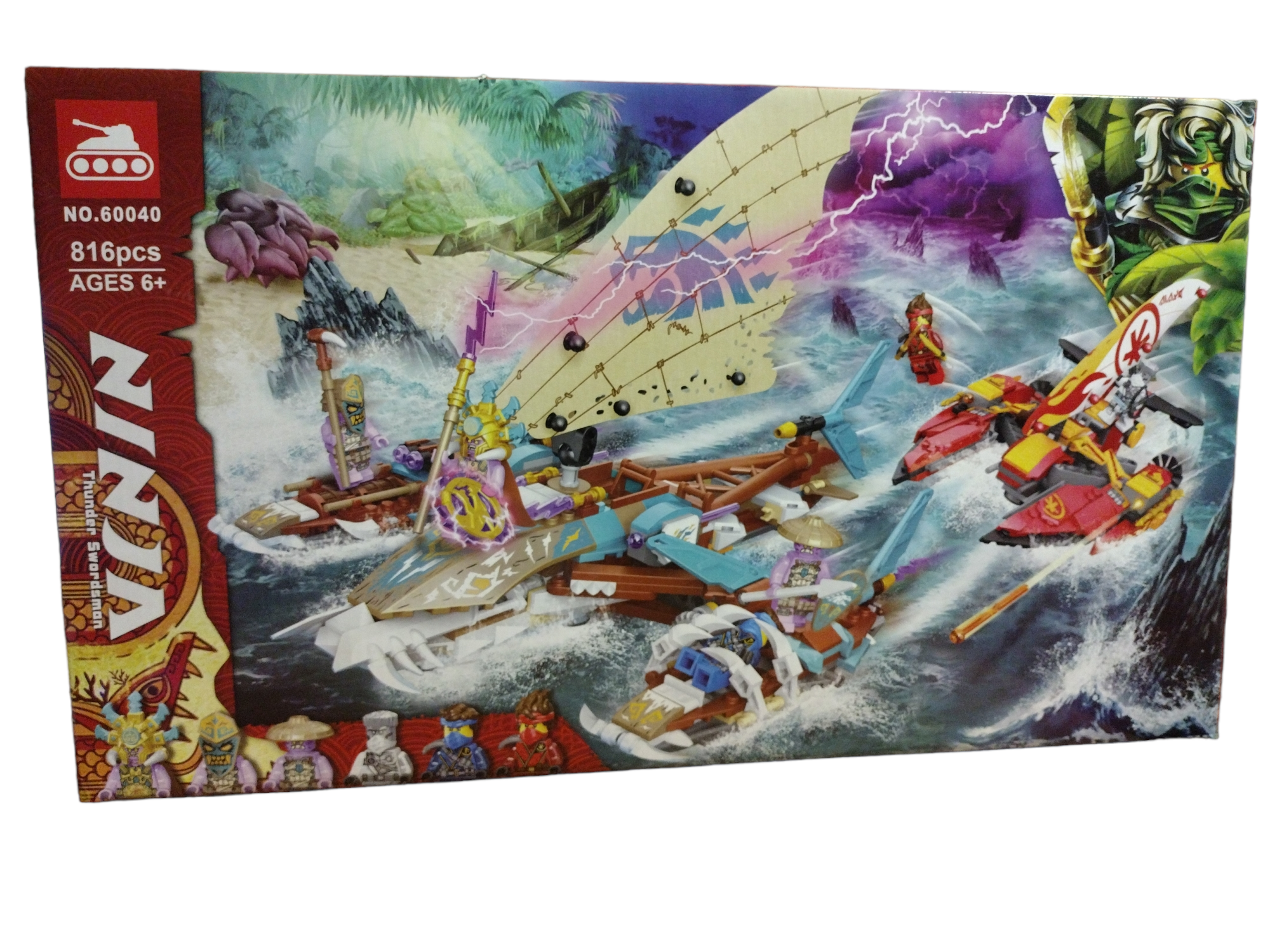 Конструктор Ninja «Морская битва на катамаране»