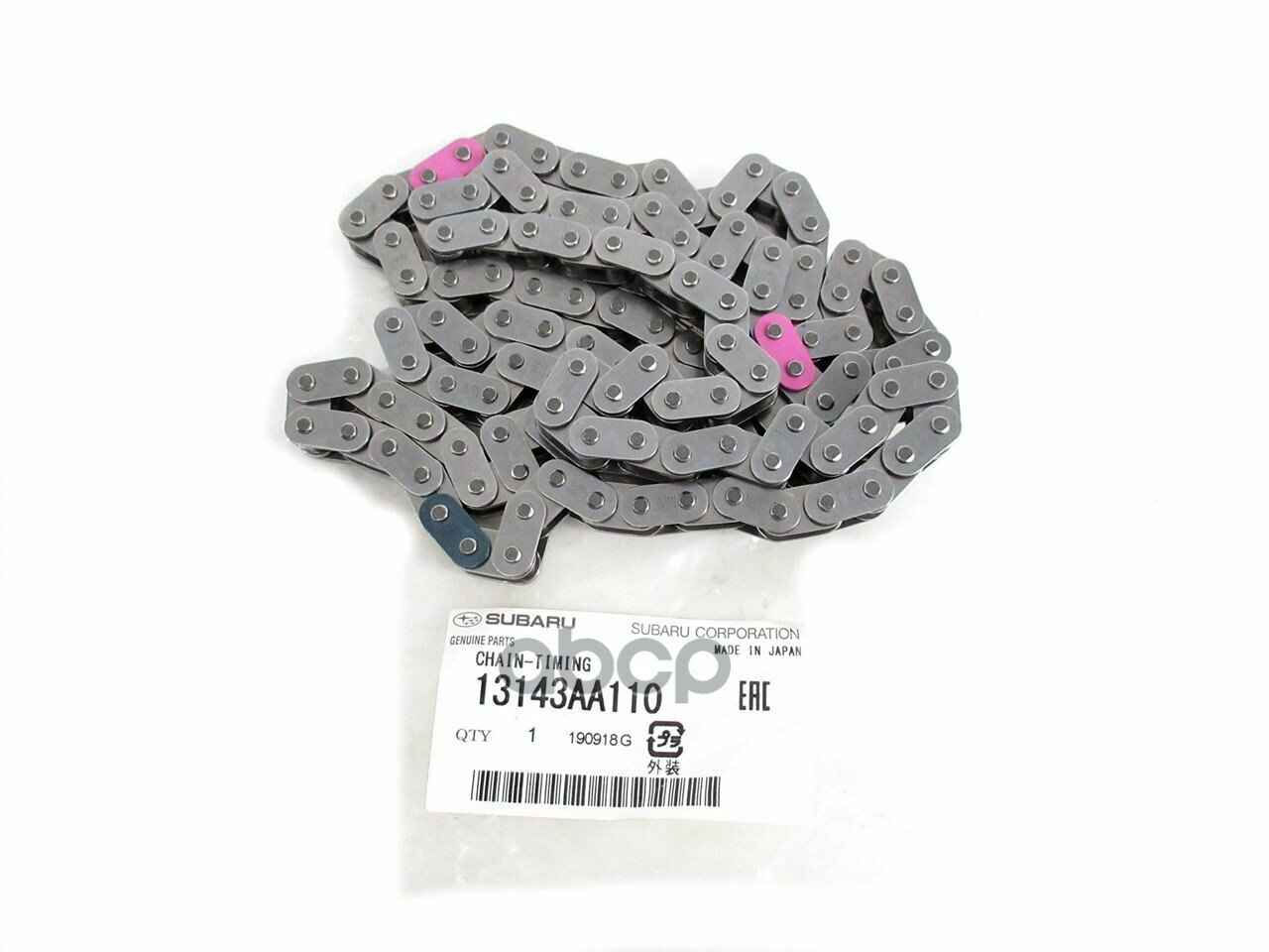 Цепь ГРМ SUBARU FORESTER/OUTBACK/IMPREZA 10- FB20/FB25 CAMELLIA 13143AA110 | цена за 1 шт