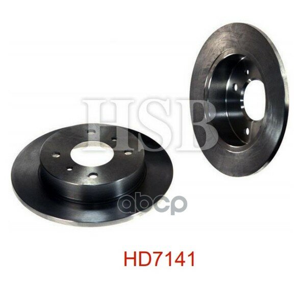 Диск тормозной задний NISSAN: ALMERA II 00-, ALMERA II Hatchback 00-, PRIMERA 90-96, PRIMERA 96-01, PRIMERA Hatchback 90-96, .