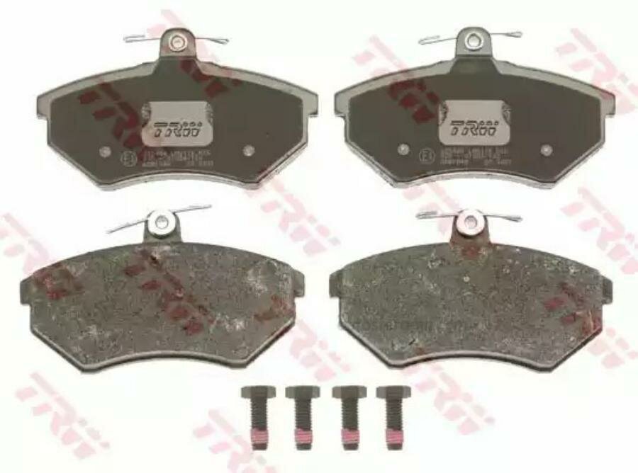 TRW GDB1048 Колодки тормозные дисковые передн SEAT: CORDOBA 93-99, IBIZA II 93-99, TOLEDO I 91-99, VW: GOLF II 86-91, GOLF III 91-97, GOLF III Cabriolet 95-98, GOLF III Variant 93-99,
