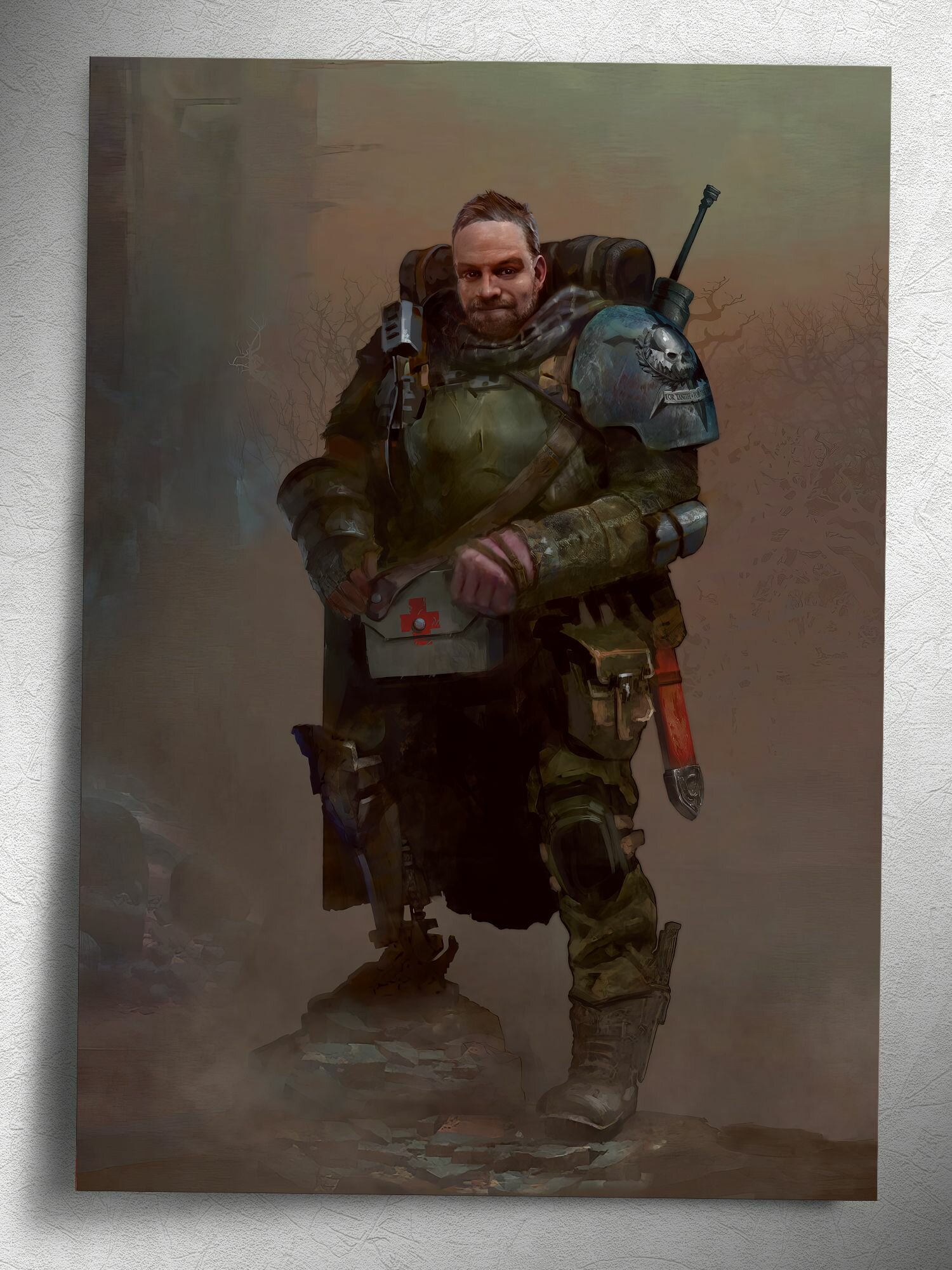 Постер: Танитский Первый и Единственный (Имперская Гвардия, Вархаммер 40000, Warhammer)