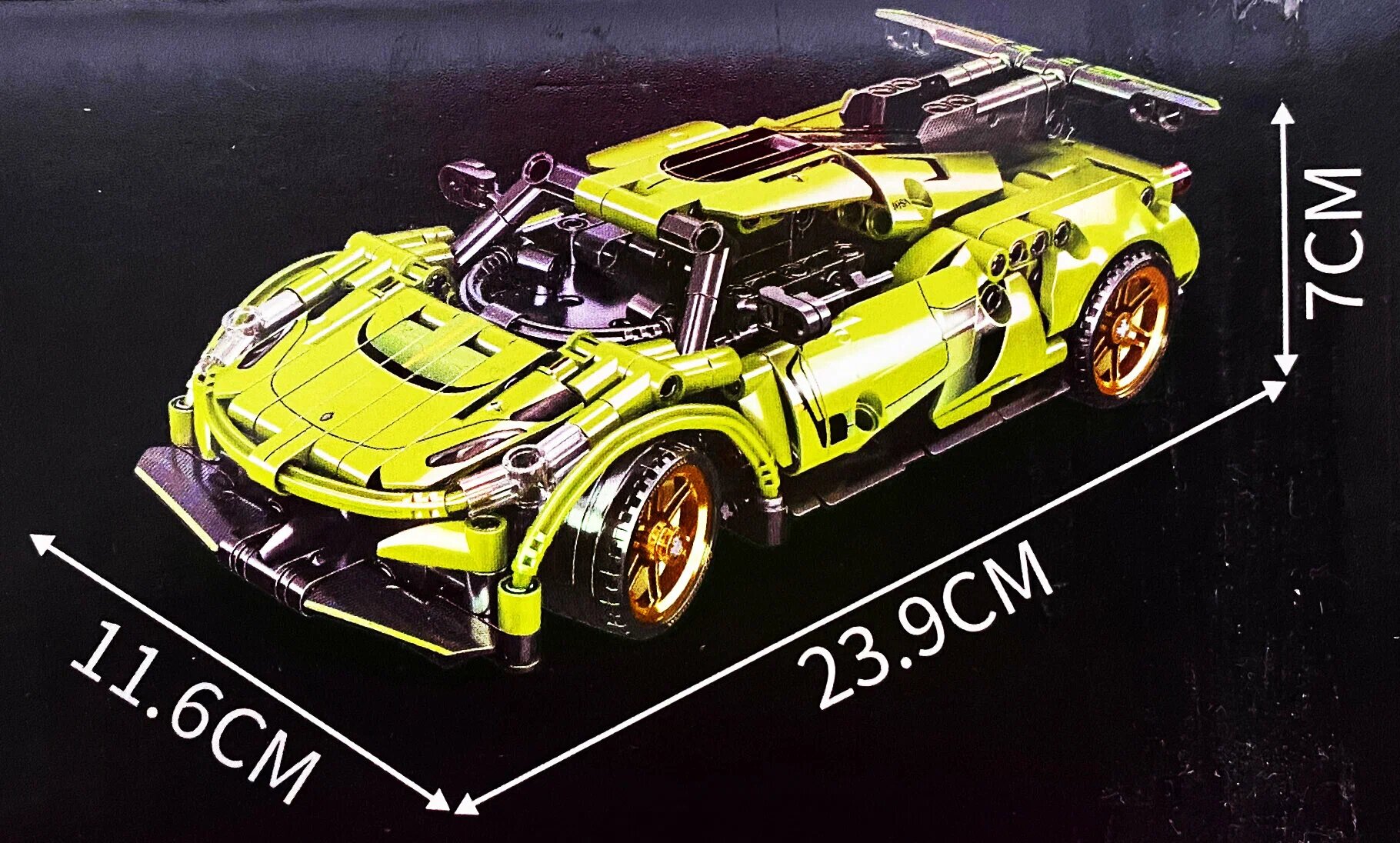 Конструктор гоночная машина "Supercar с пультом ДУ" / 8322 / 402 деталей