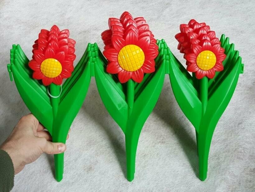 Заборчик "Ромашка" (набор 5шт) Для сада