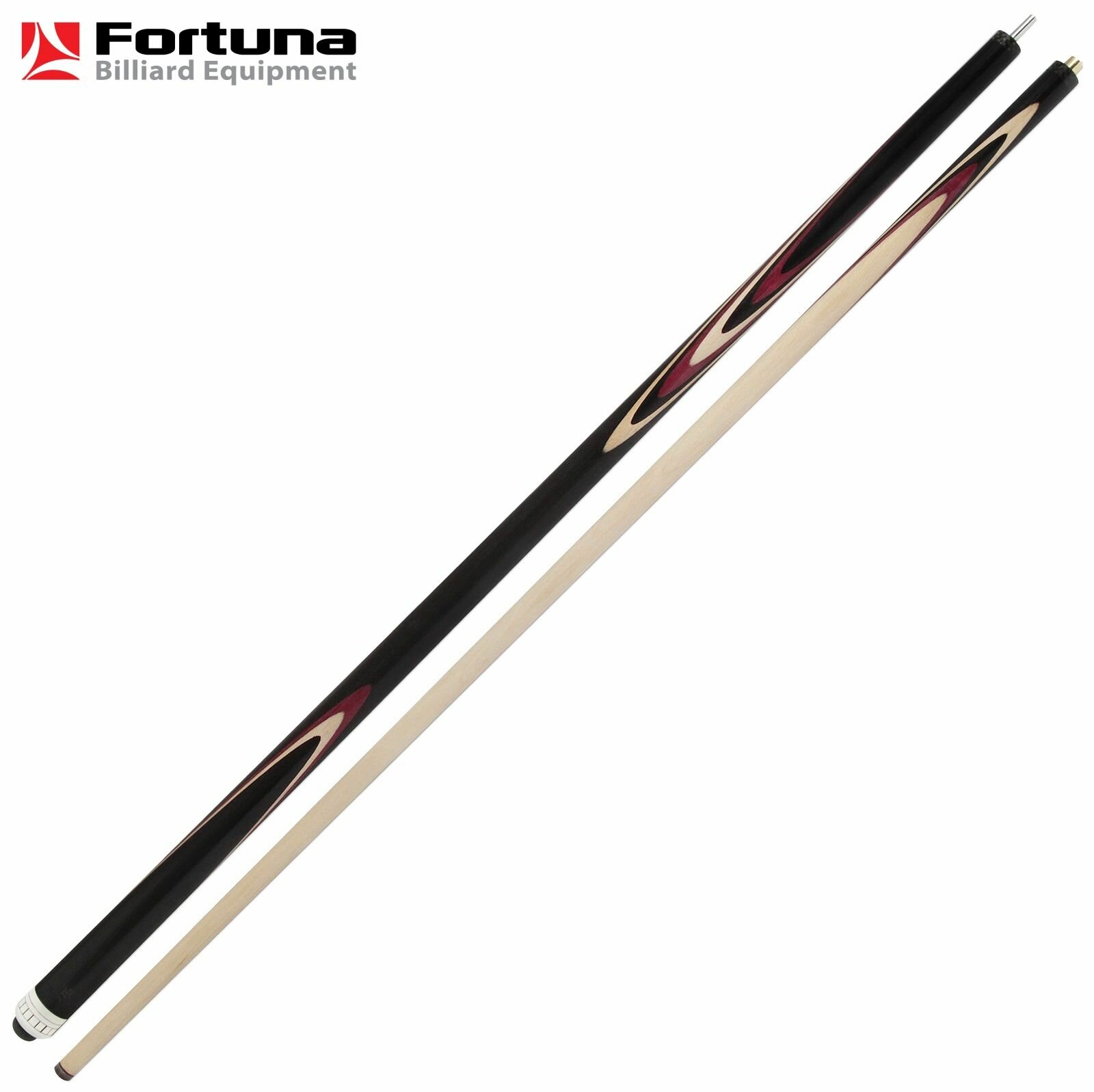 Кий для русского бильярда Fortuna Классика 12041, 8 запилов, двухсоставной