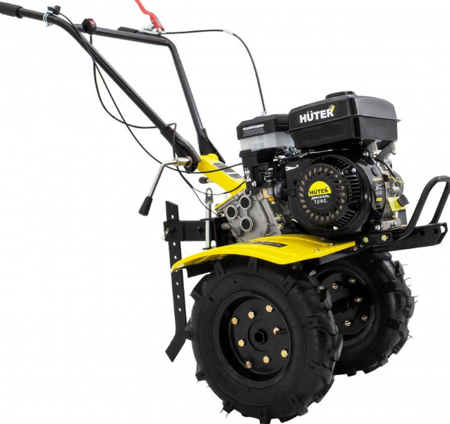 Мотоблок бензиновый Huter МК-7000P-10-4х2 (70/5/44) бензиновый