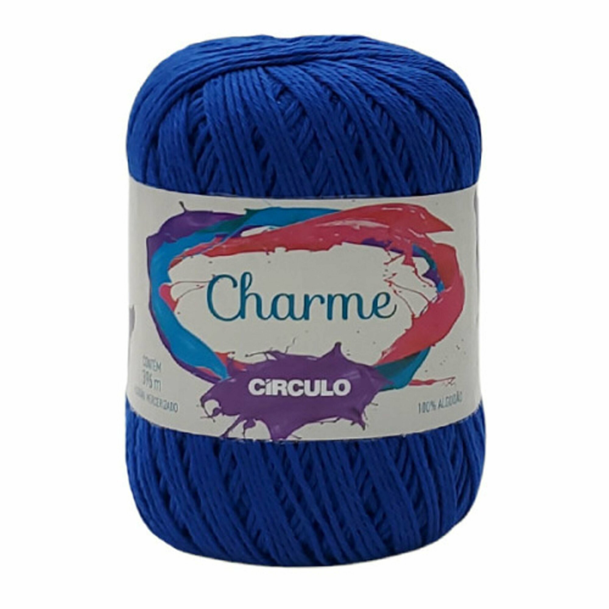 1 моток Пряжа Circulo CHARME 100% Мерсеризованный бразильский первичный хлопок 150 гр. - 396 м. цв. 2931