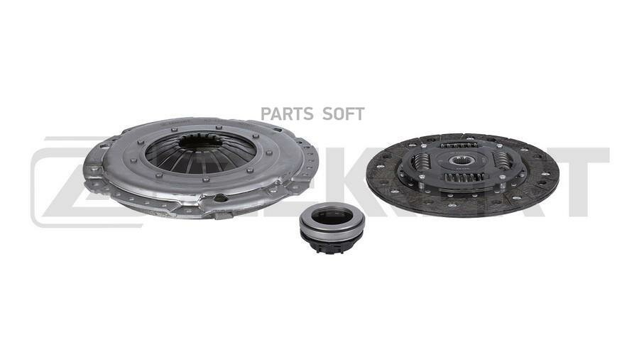 ZEKKERT KS-4345 Комплект сцепления с подшипником Chevrolet Rezzo MPV (U100) 05- Aveo (T250 T255) 08- ()