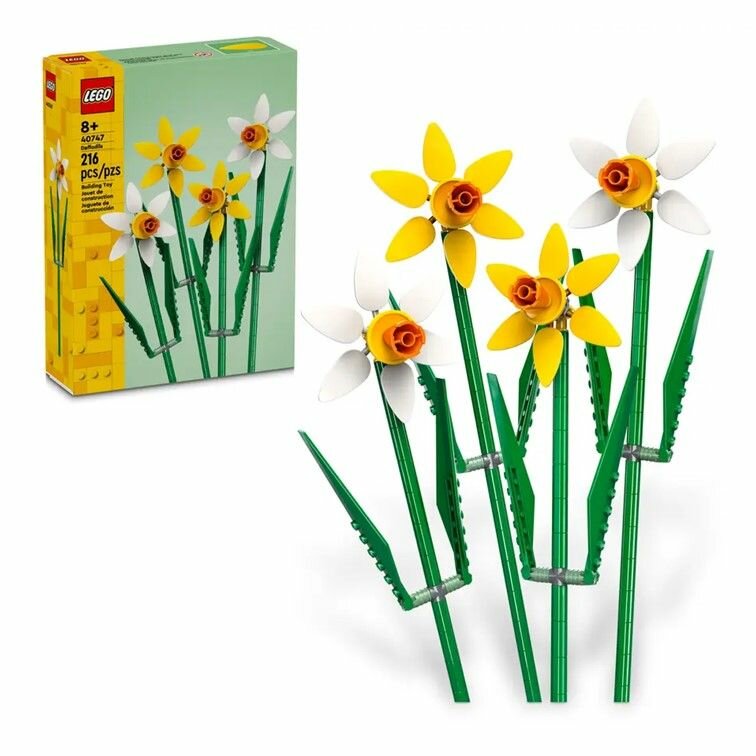 40747 Конструктор LEGO LEL Flowers Daffodils Нарциссы 216 деталей
