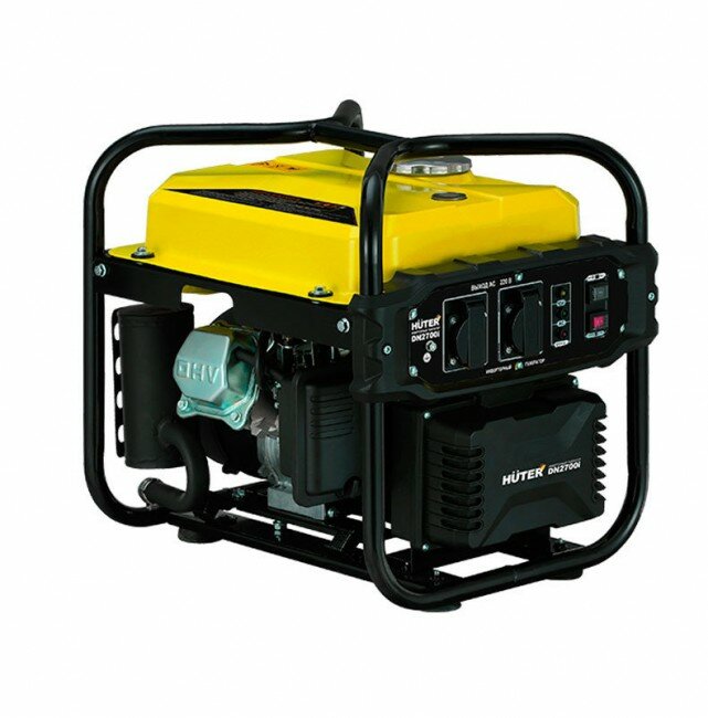 Бензиновый генератор Huter DN2700i, 220 В, 2.7кВт