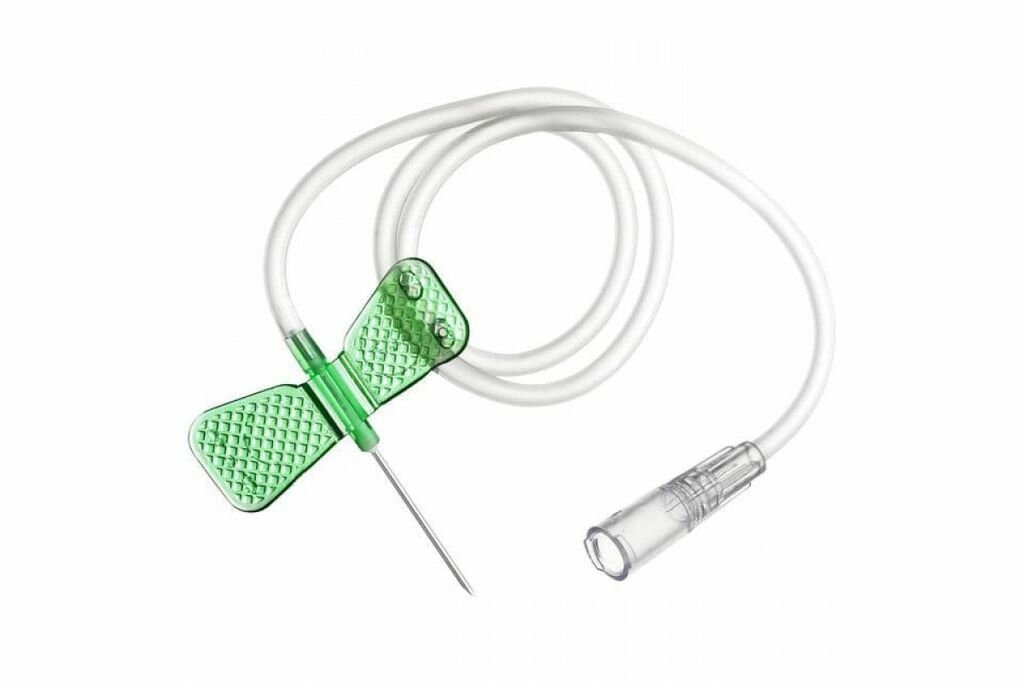 100шт KD-Fly Игла бабочка 21G коннектор лует-лок