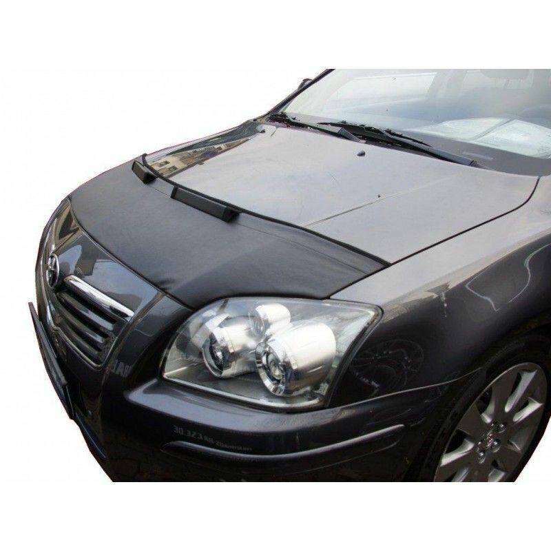 Дефлектор капота Кожаный для TOYOTA AVENSIS T250 (Тойота Авенсис Т250)