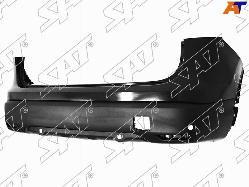 Бампер задний Nissan Qashqai 13-19 (Под сонары(парктроники)/ С отверстием под крюк) Sat арт. ST350009