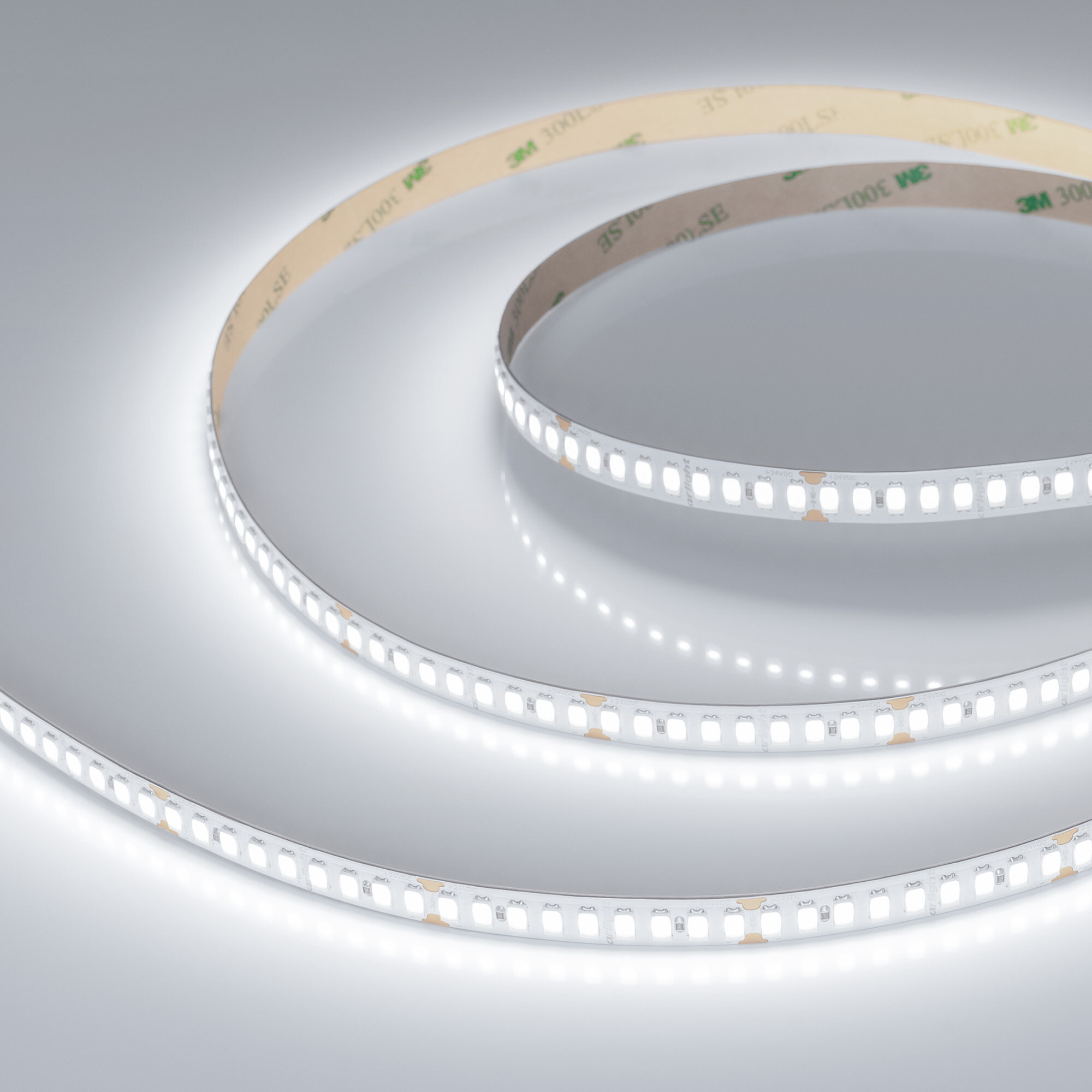 Светодиодная Лента ULTRA-C180-10mm 24V White6000 (19.2 W/m, IP20, 5630, 5m) (Arlight, высок. эфф.200 лм/Вт) 040246