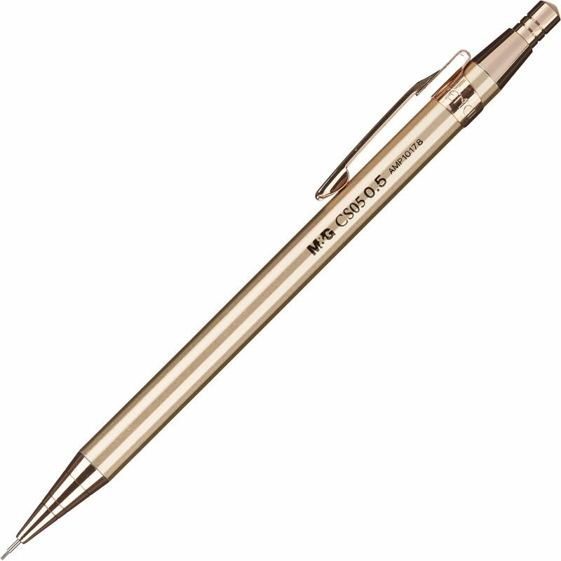 M&G Карандаш механический, металлический корпус, 0,5 мм