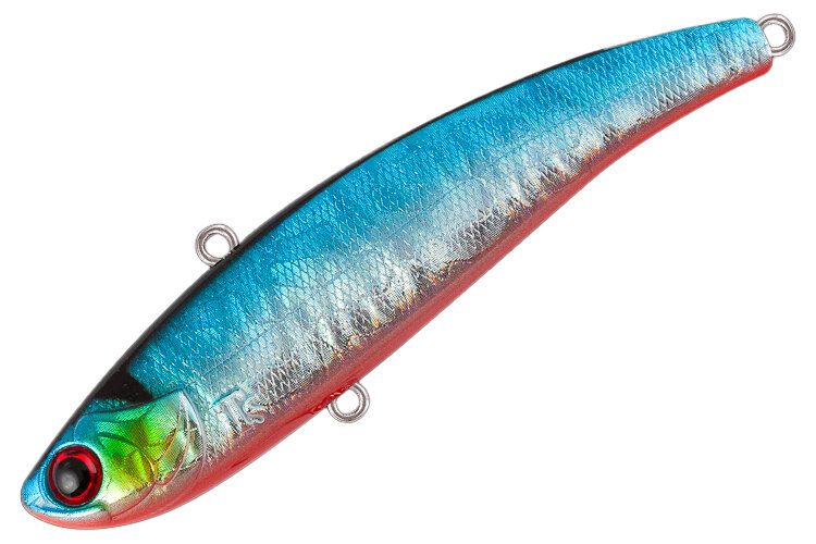 TsuYoki Hitochi 70S раттлин воблер цвет 014R для ловли щук и окуней в водоемах