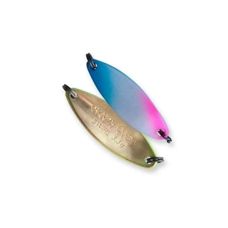 Блесна Crazy Fish Swirl №40 3.3 г вращающаяся приманка для щуки и окуня на спиннинге