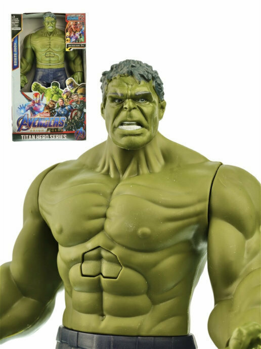 Игрушка для мальчика Мстители Халк, Hulk, 30 см.