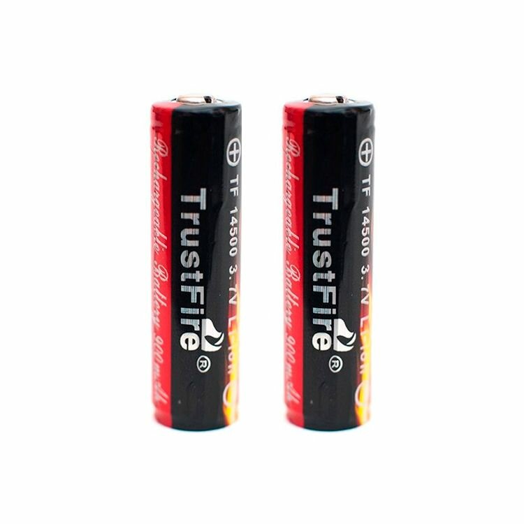 Аккумулятор 14500 Li-Ion TrustFire 900mAh (2 шт)
