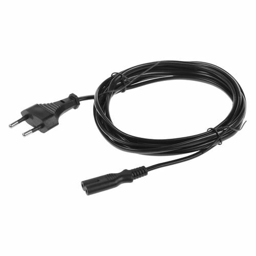 Кабель питания Buro IEC C7 (2-pin) - Евровилка, 3м [bu-pcab-3-2pin]