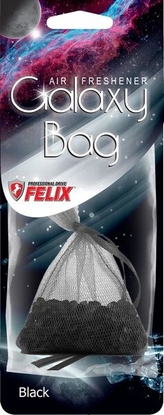 Ароматизатор подвесной Felix Galaxy bag Черный лед