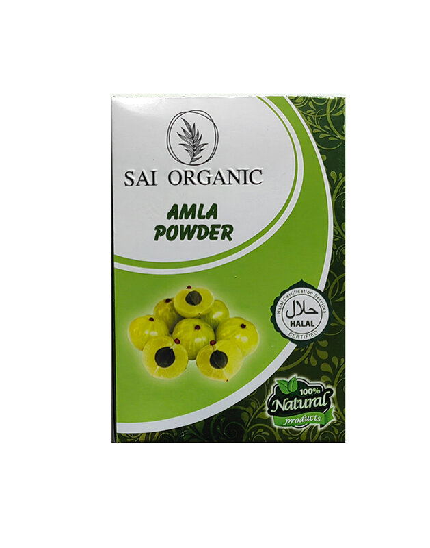 AMLA POWDER, Sai Organic (амла порошок для волос, Саи Органик), 100 г.