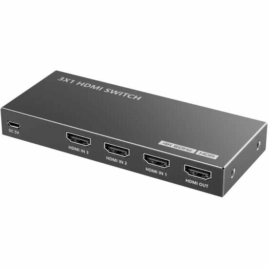 Переключатель 3 в 1 HDMI, 4K, HDMI 2.0 Lenkeng LKV301HDR-V3.0