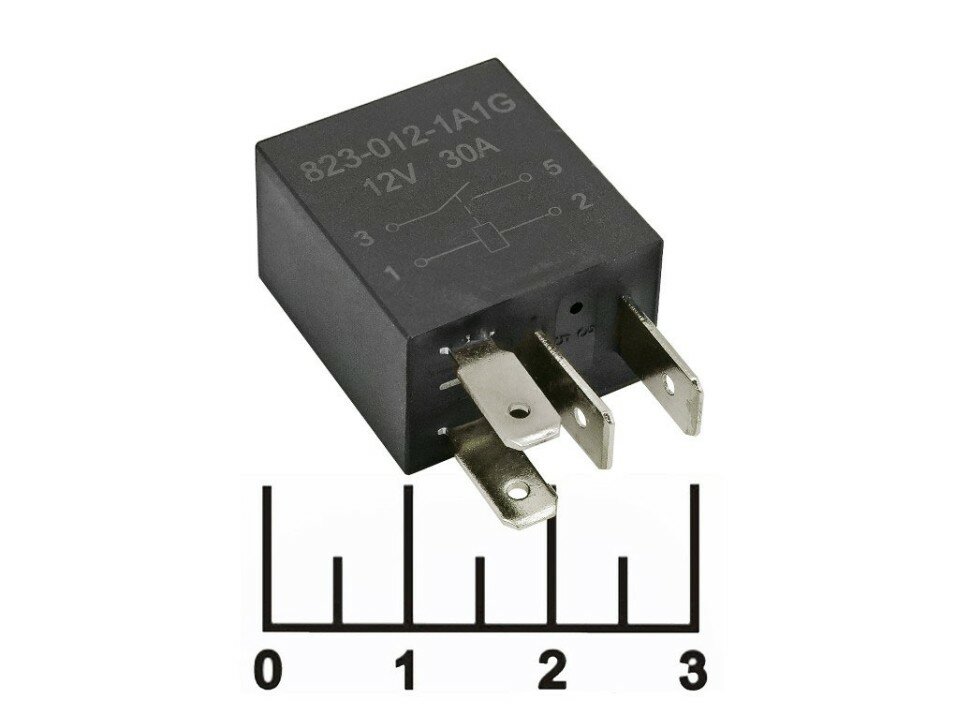 Реле =12V 30A/12V 823-012-1A1G