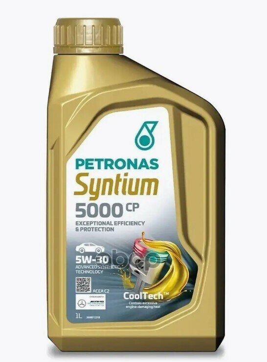 PETRONAS Масло моторное PETRONAS SYNTIUM 5000 CP 5W-30 1L