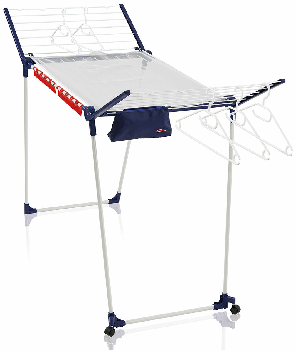 Сушка для белья напольная Leifheit 20 м, на колесиках, PEGASUS Deluxe Mobile (81517)