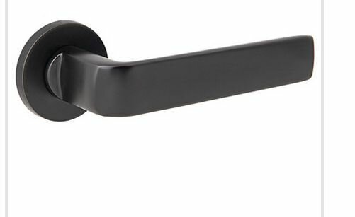 Ручки дверные (к-кт - 2шт.) CODE DECO Slim H-40136-A-BLM (чёрный матовый)