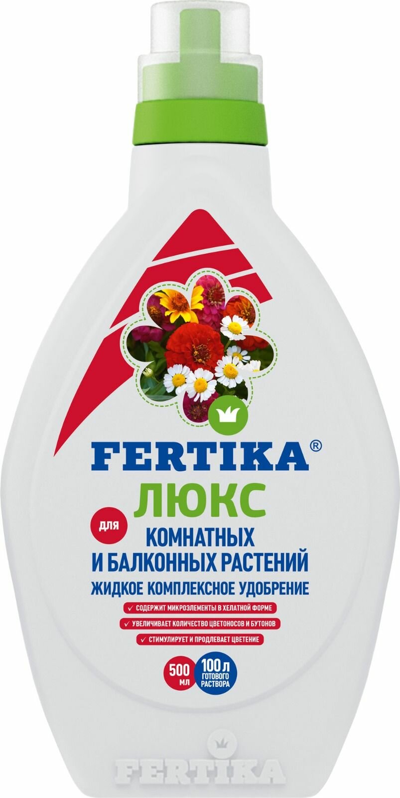 Удобрение Фертика Люкс для комнатных и балконных растений, 500 мл — отзывы покупателей