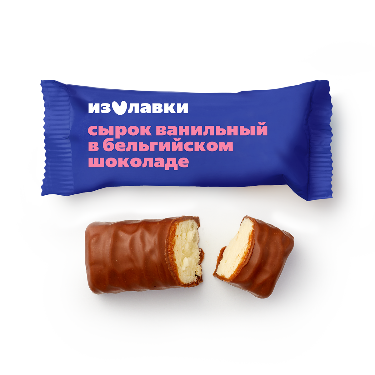 Сырок глазированный «Из Лавки» ванильный в бельгийском шоколаде