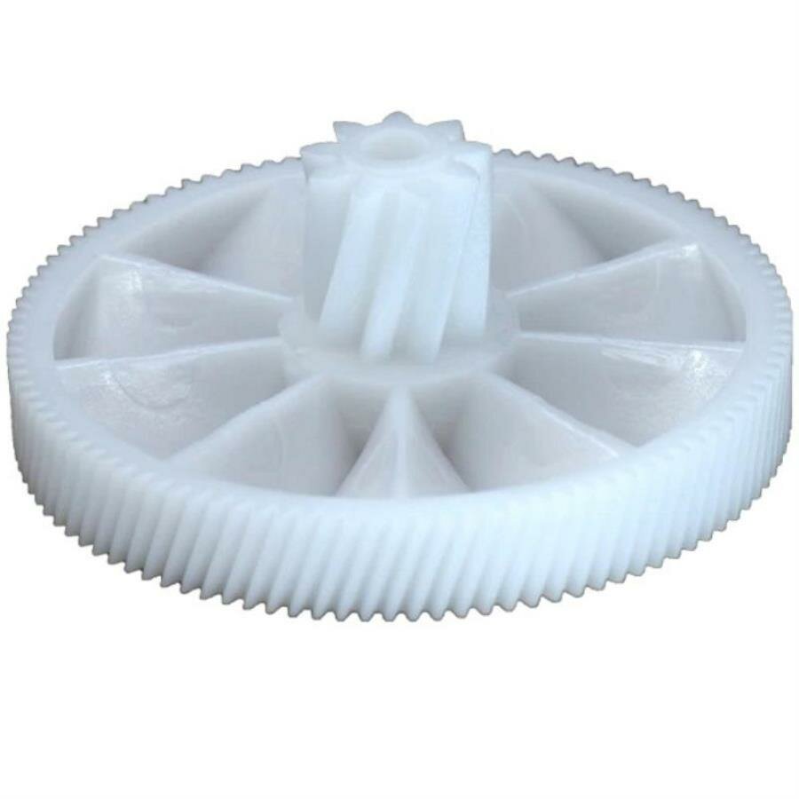 Шестерня большая 7000898-CH (27.001-BRN) D=83/20, H=34/12 9 и 104 косых зубьев для мясорубки Braun