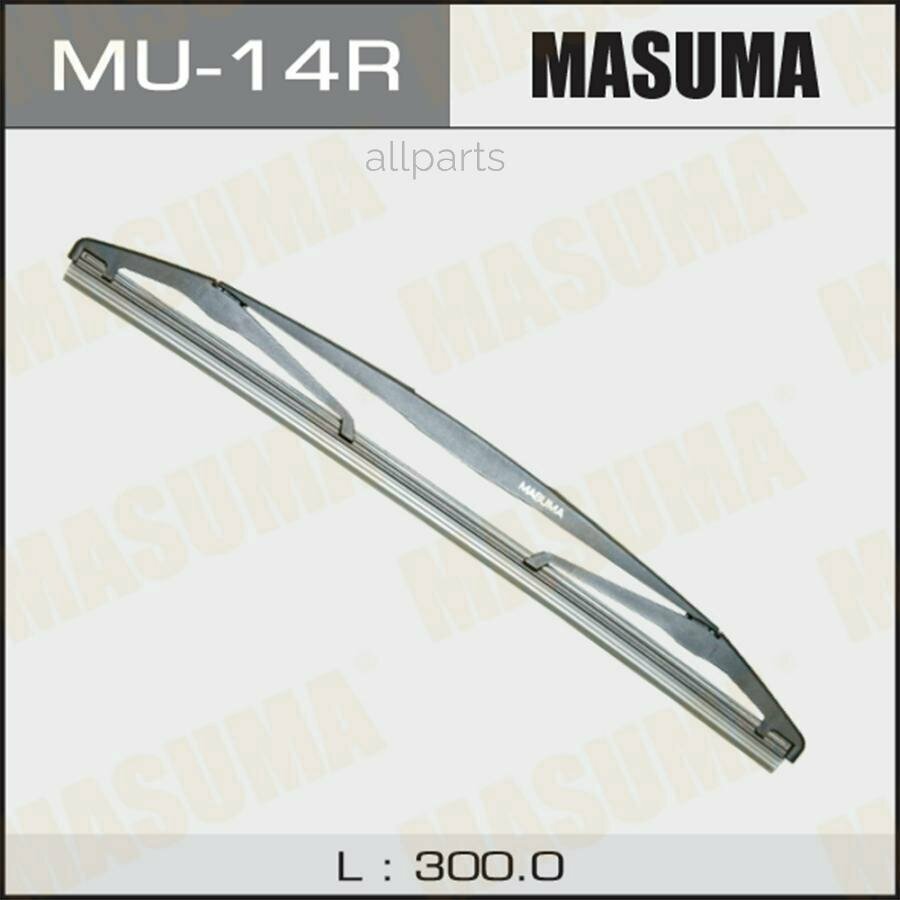 MASUMA MU-14R щетка! 300/12', задняя\ пластик