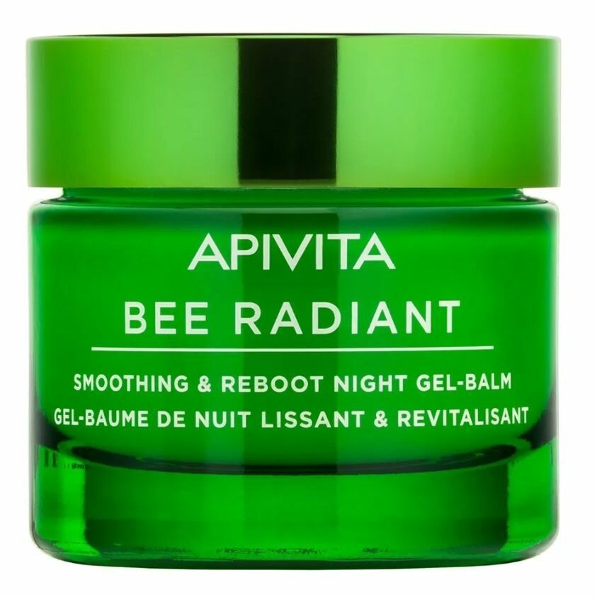 Apivita Ночной разглаживающий и обновляющий гель-бальзам Bee Radiant, 50 мл