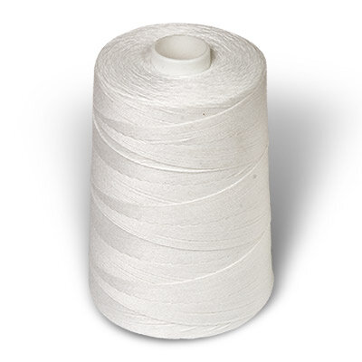 Швейные нитки (армированные) 200 ЛЛ-XS92 1000 м цвет №0101 белый