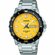 Наручные часы CASIO, желтый, серебряный, черный